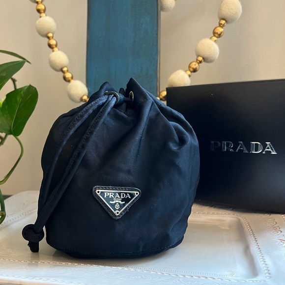 Prada | Bags | Prada Drawstring Pouch | Poshmark